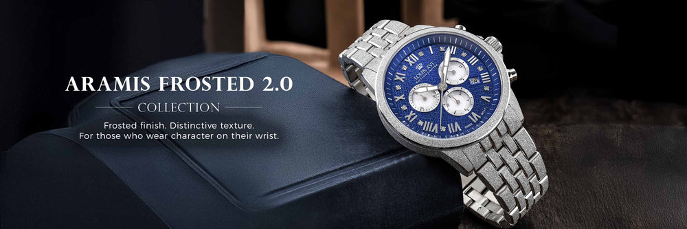 Aramis Frosted 2.0 – Luxurious men's watches by LOUIS XVI
