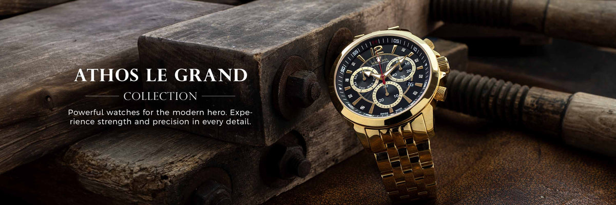 Athos le Grand Men's Watch Collection by LOUIS XVI