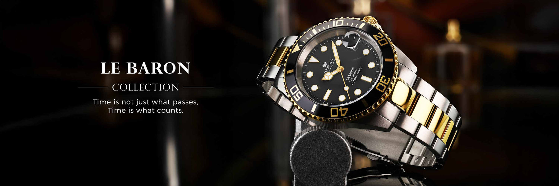 Le Baron Automatic - Men's Watches Collection LOUIS XVI