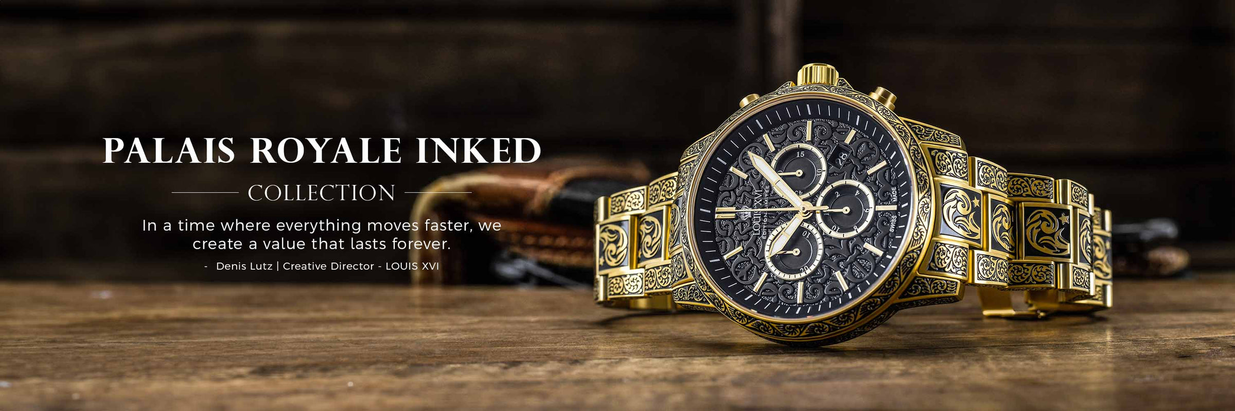 Palais Royale Inked - Watch Collection for Men - limited